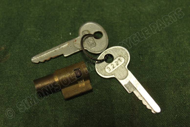 TOK stuurslot jaren 50/60 bromfiets handlebar lock moped mofa - Simons ...